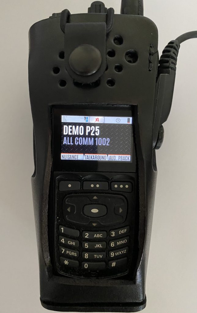 Harris XL-185/200–LTE Option Full Keypad Case ( RT9104B ) | RadioTech